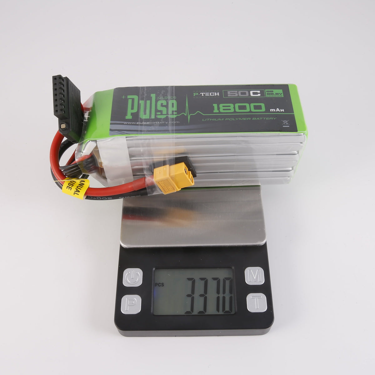 PULSE 1800mah 50C 22.2V 6S P-Tech LiPo Battery - XT60 Connector – Pulse ...