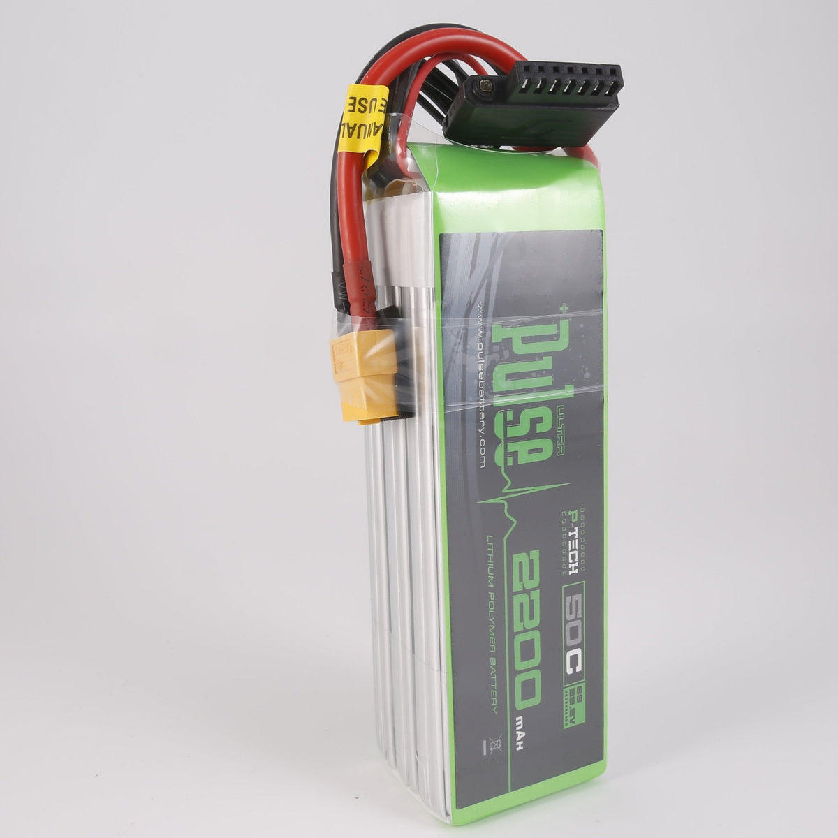 PULSE 2200mah 50C 22.2V 6S P-Tech LiPo Battery - XT60 Connector – Pulse ...