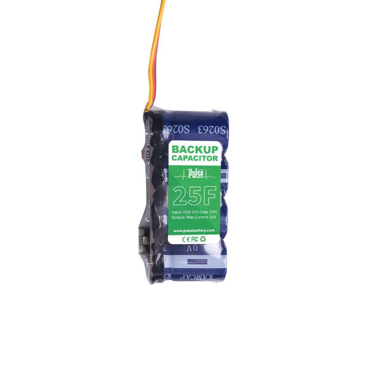 PULSE Backup Capacitor 25F (6.0-12.0V) – Pulse Battery