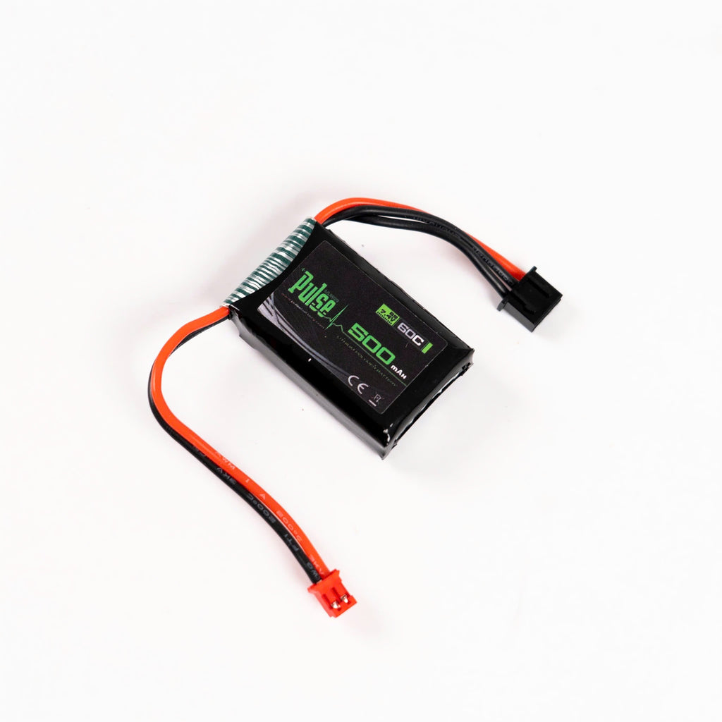 PULSE 500mah 2S 7.4V 60C LiPo Battery - PH2.0 Connector – Pulse Battery