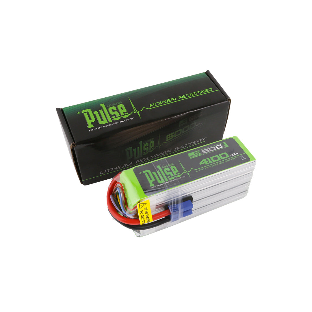 PULSE 4100mah 50C 29.6V 8S LiPo Battery - EC5 Connector – Pulse Battery