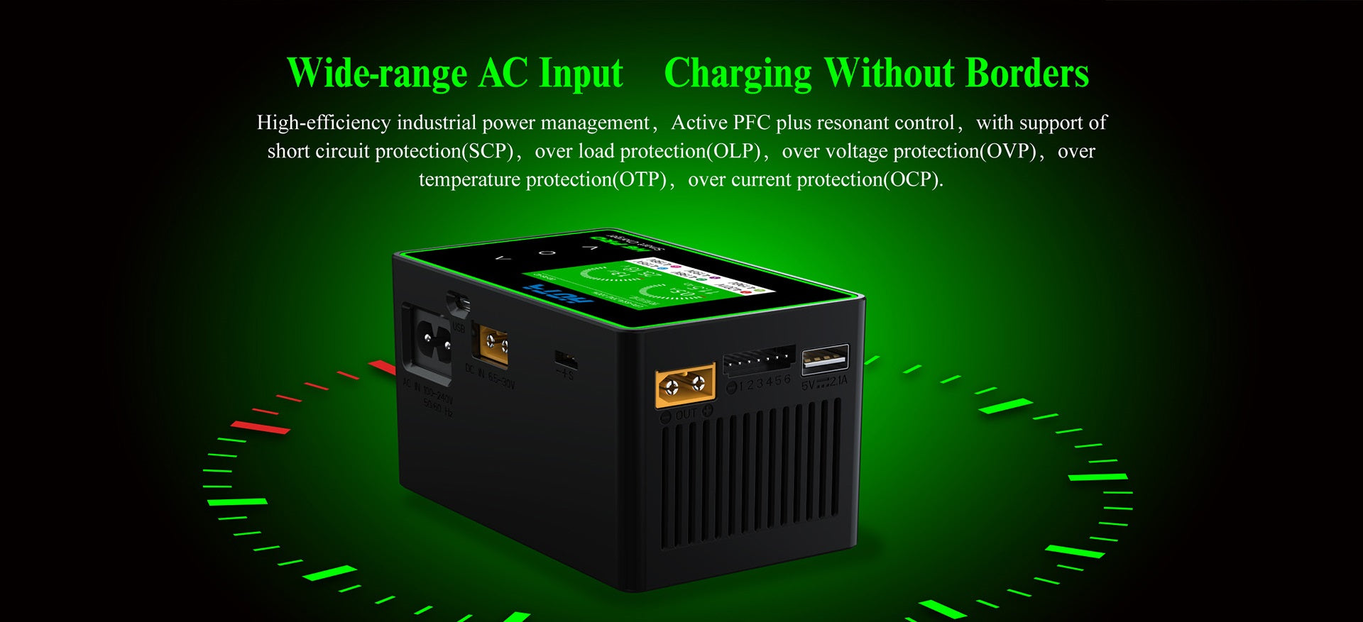 HOTA H6 Pro AC/DC Charger – Pulse Battery