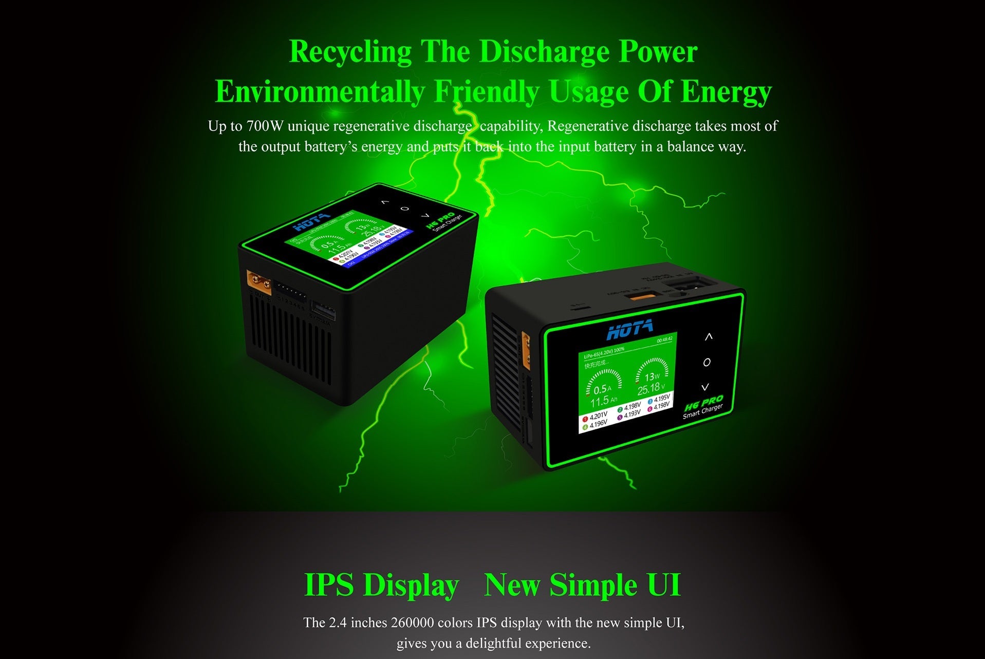 HOTA H6 Pro AC/DC Charger – Pulse Battery