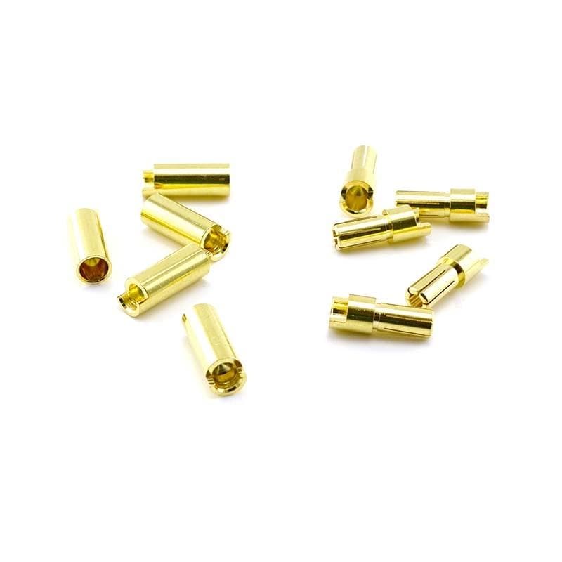 6.0mm Gold Plated Connector Male & Female (5 Sets) – Pulse Battery