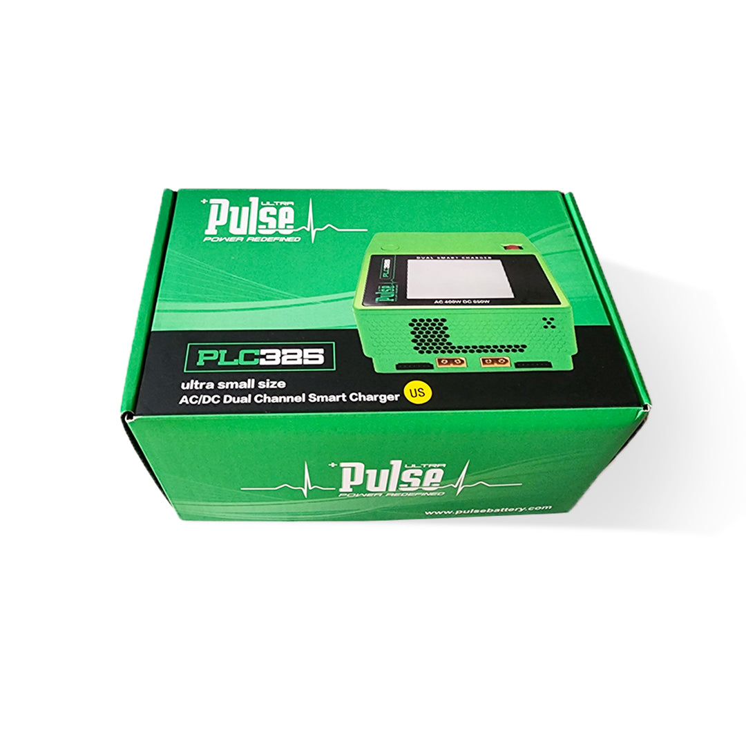 Pulse Ultra PLC325 Duo AC/DC Battery Charger – Pulse Battery