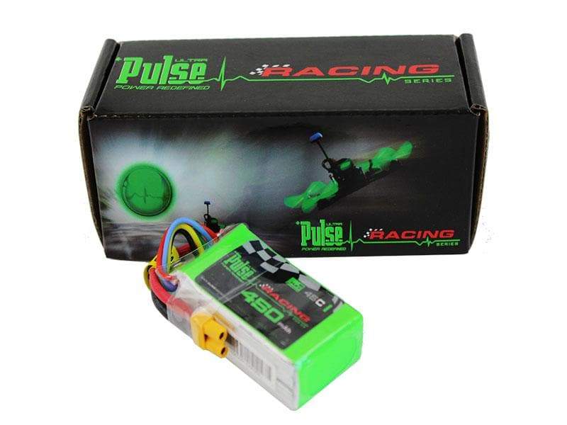 PULSE 450mAh 45C 14.8V 4S LiPo Battery - XT30 Connector – Pulse Battery
