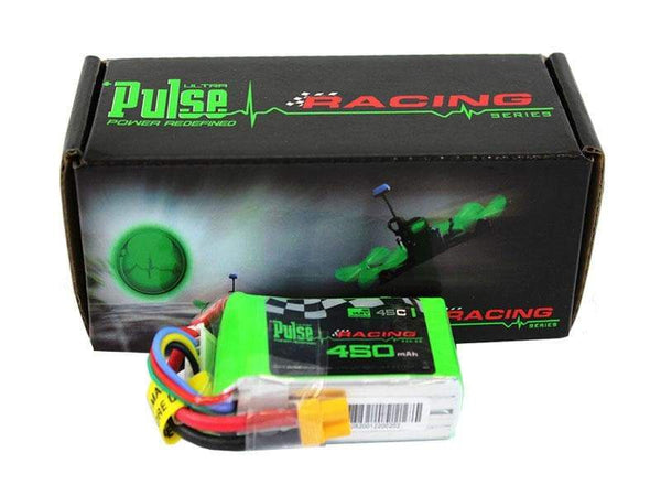 PULSE 450mAh 45C 14.8V 4S LiPo Battery - XT30 Connector – Pulse Battery