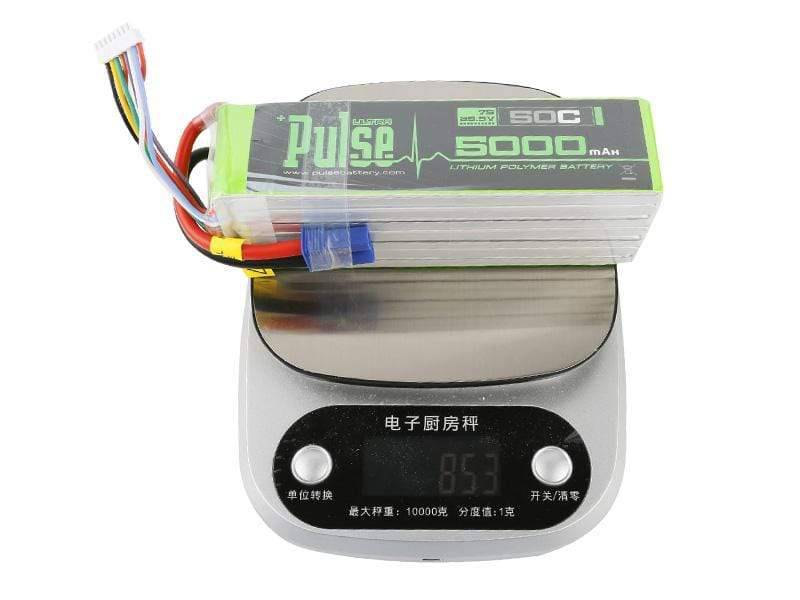 Pulse 5000mah 50C 25.9V 7S Lipo Battery - EC5 Connector – Pulse Battery